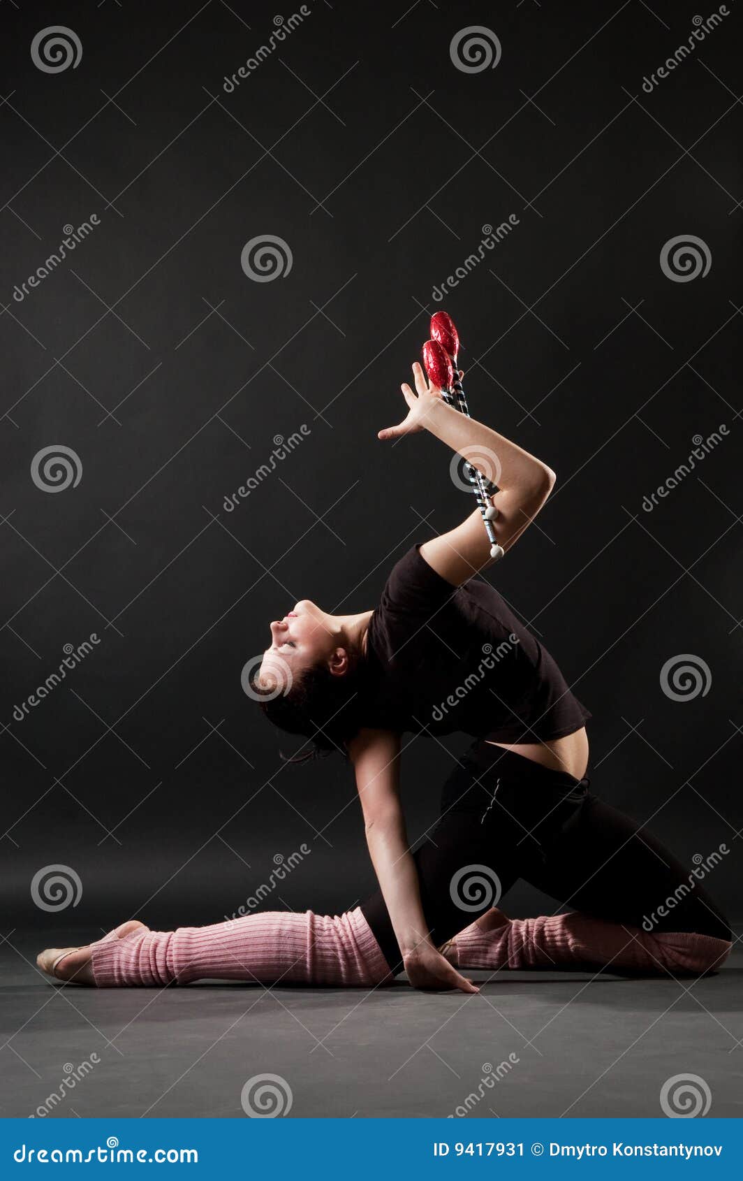 Young Beautiful Gymnast Stock Image - Image: 9417931