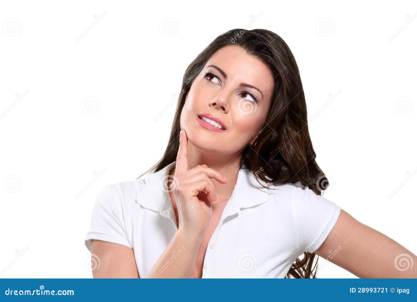 Young Beautiful Happy Expressive Woman Stock Image - Image of ...