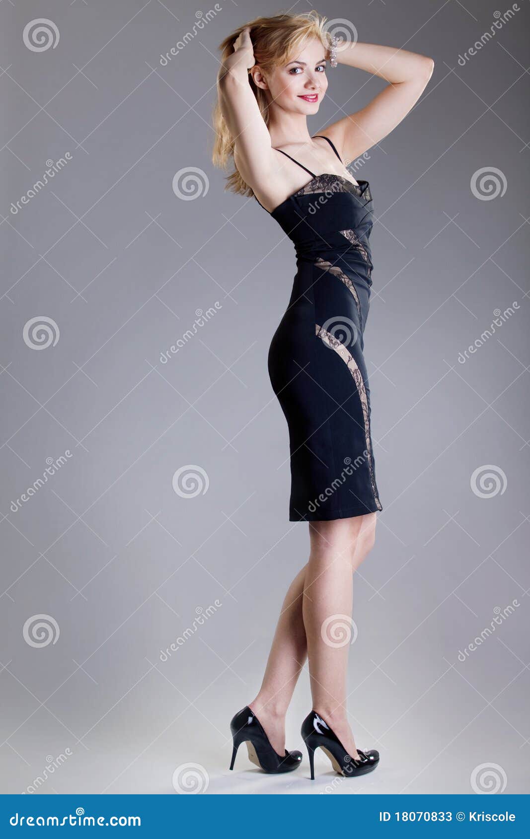 Young Beautiful High Blonde Stock Image - Image of clean, figure: 18070833