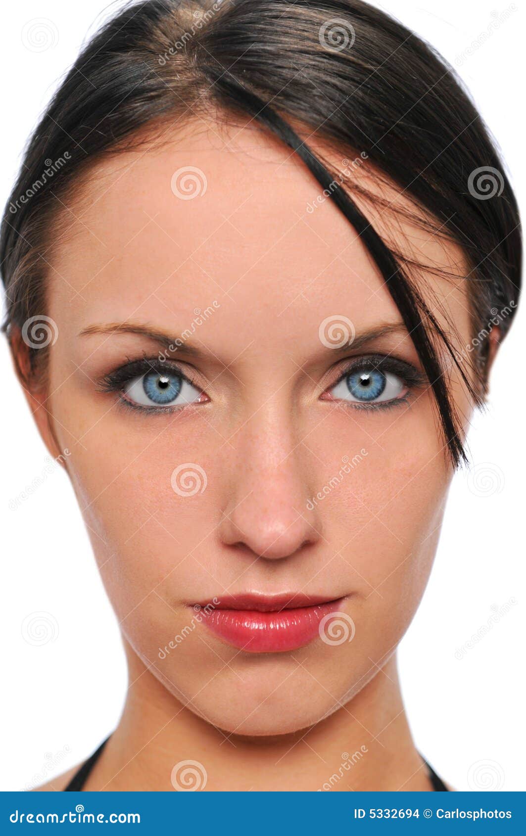 Young Beautiful Model S Face Stock Photo - Image of fashion, sensuality ...