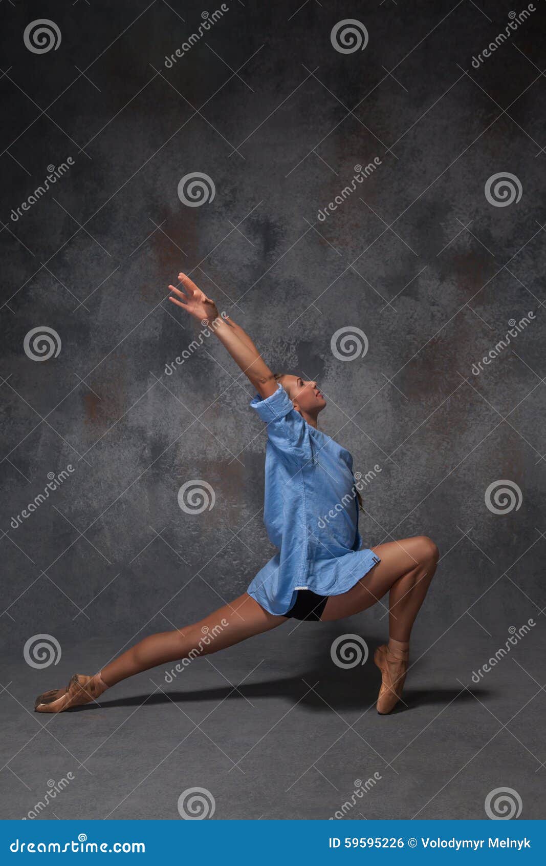 Young Beautiful Modern Style Dancer Posing on a Stock Photo - Image of ...