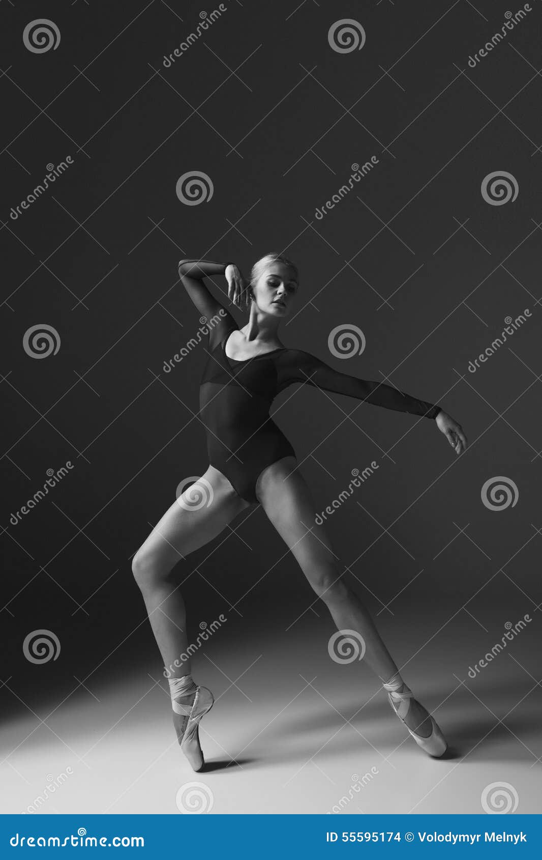 Young Beautiful Modern Style Dancer Posing on a Stock Photo - Image of ...
