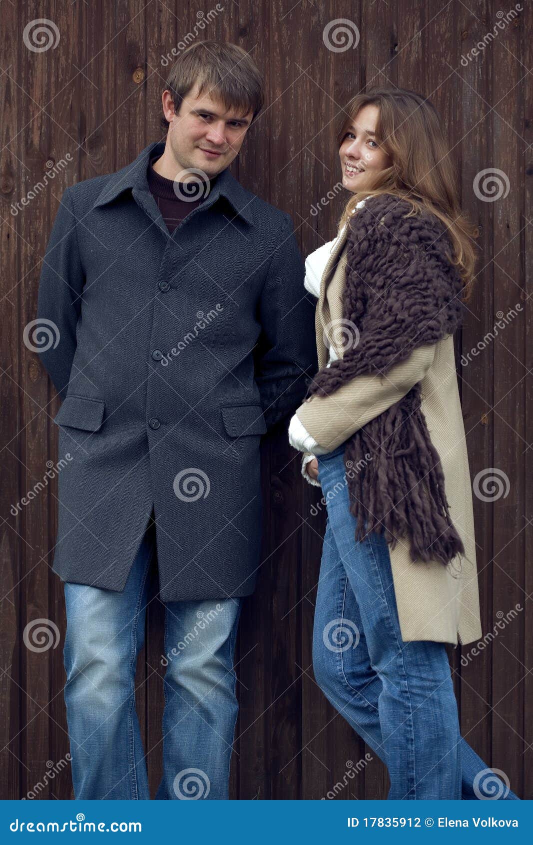 A young beautiful pair stock photo. Image of outdoor - 17835912
