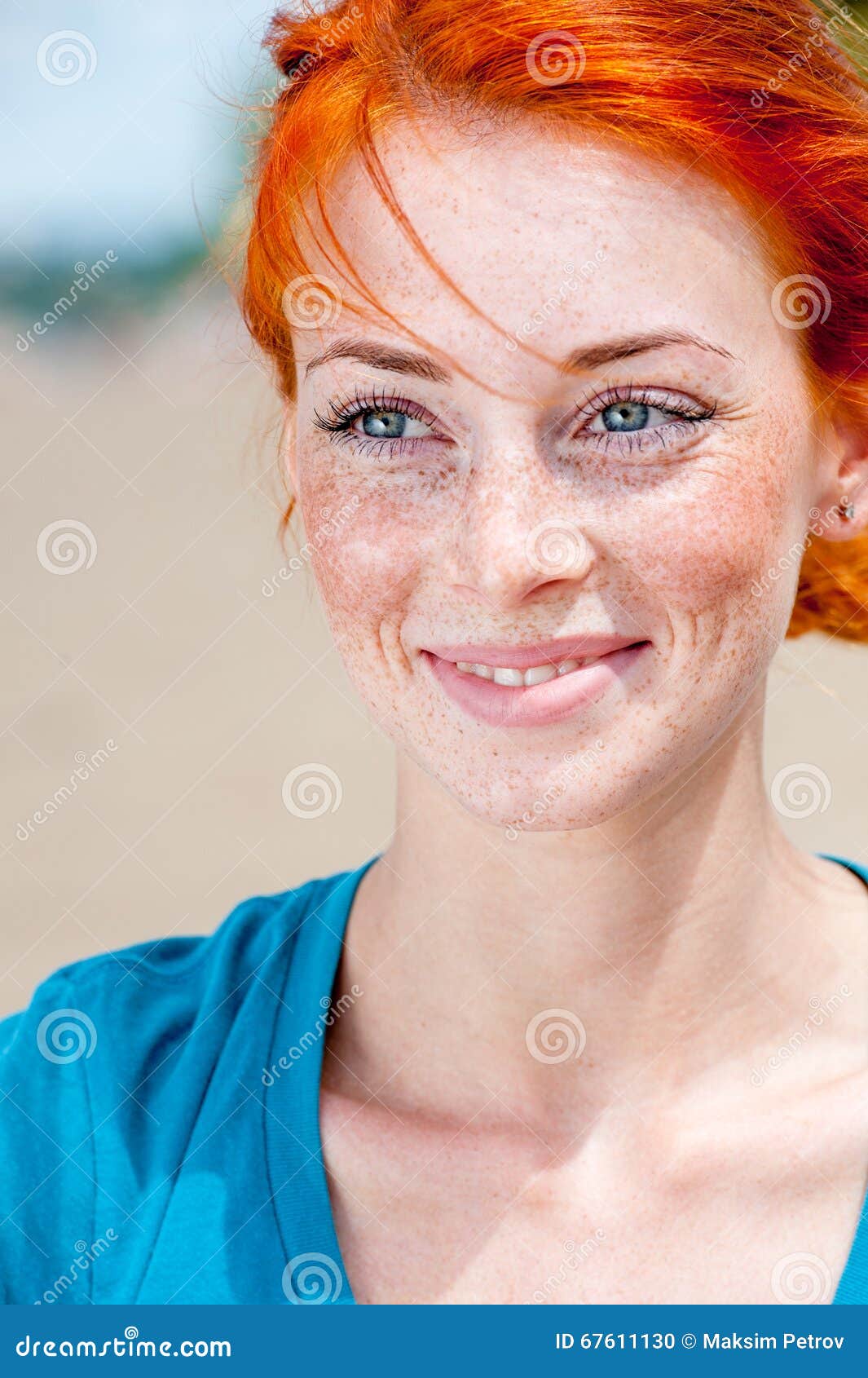 Young Beautiful Redhead Freckled Woman Smiling Stock Photo - Image of ... Young Beautiful Redhead Freckled Woman Smiling Stock Photo - Image of ...