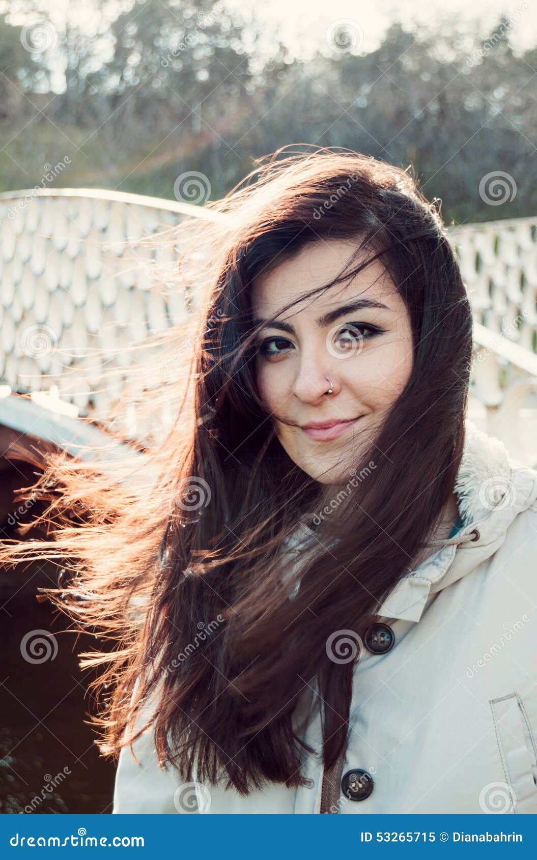 Young Beautiful Turkish Woman Smiling Stock Image - Image of beauty ... Young Beautiful Turkish Woman Smiling Stock Image - Image of beauty ...