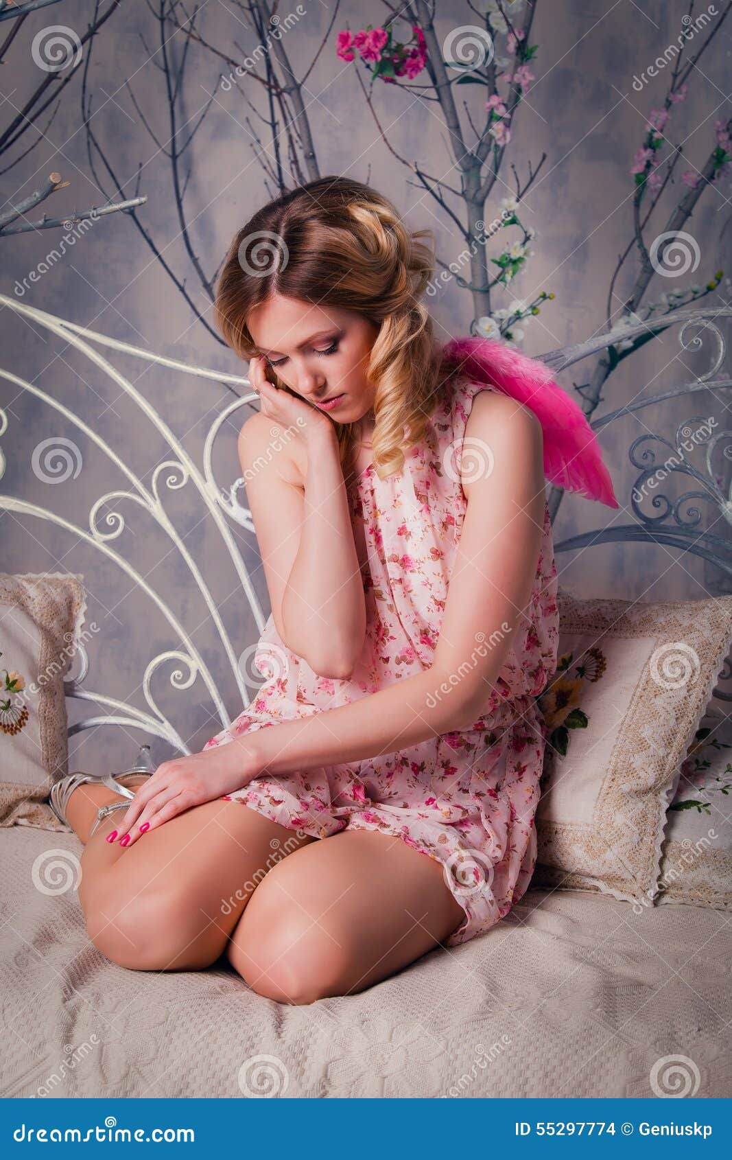 Young Beautiful Woman in Angel Costume Stock Photo - Image of female ... Young Beautiful Woman in Angel Costume Stock Photo - Image of female ...