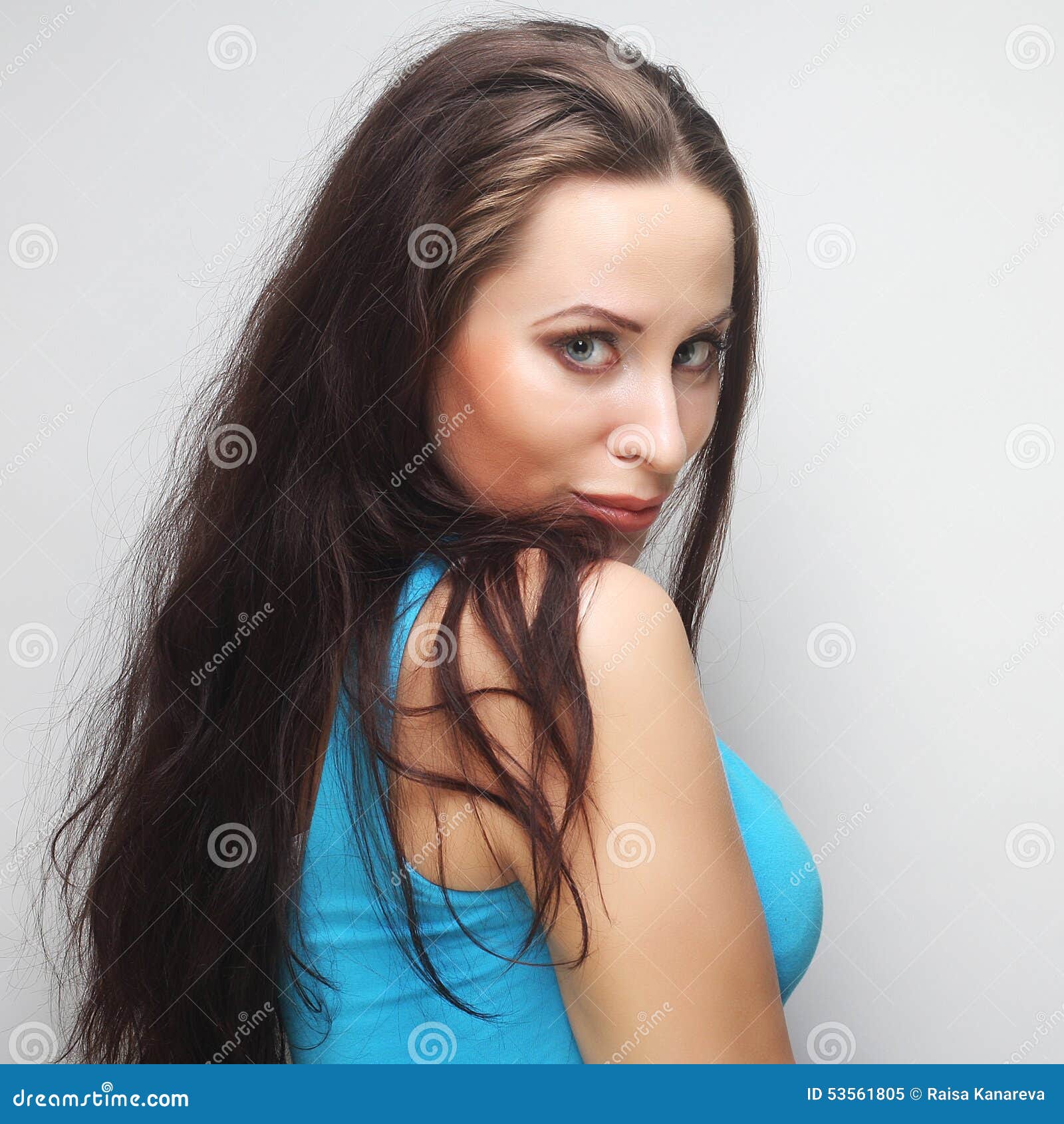 Young beautiful woman stock image. Image of natural, attractive - 53561805