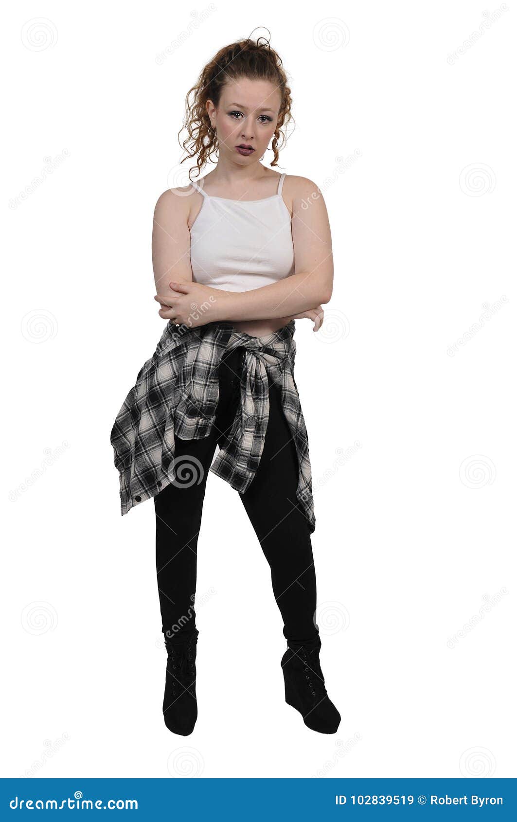 Beautiful Woman Hipster Stock Image Image Of Girl Fashionista 102839519