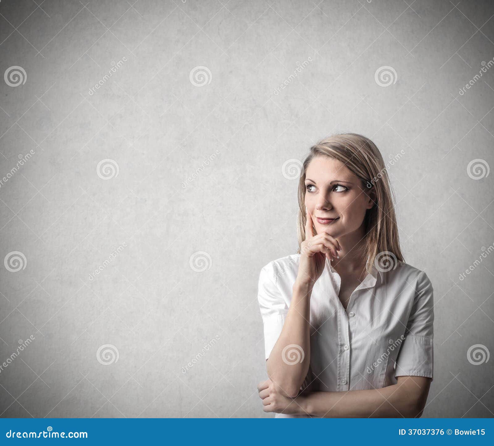 Young beautiful woman stock photo. Image of success, positive - 37037376