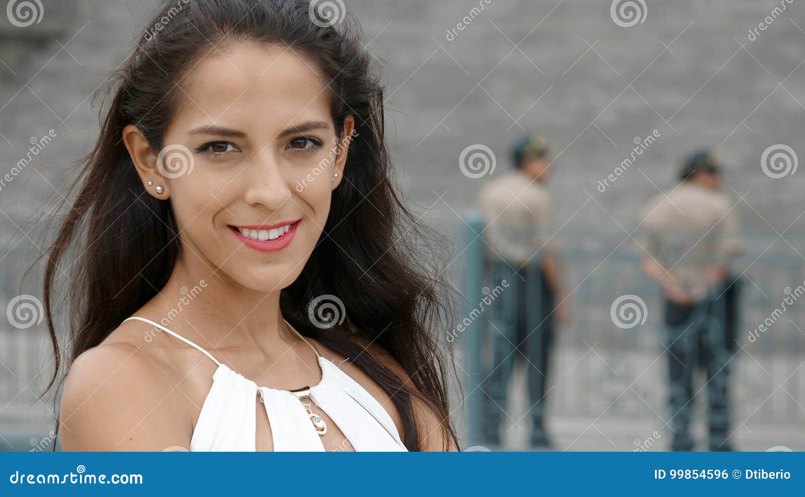 Female with Security Guards Stock Photo - Image of protection, females ...