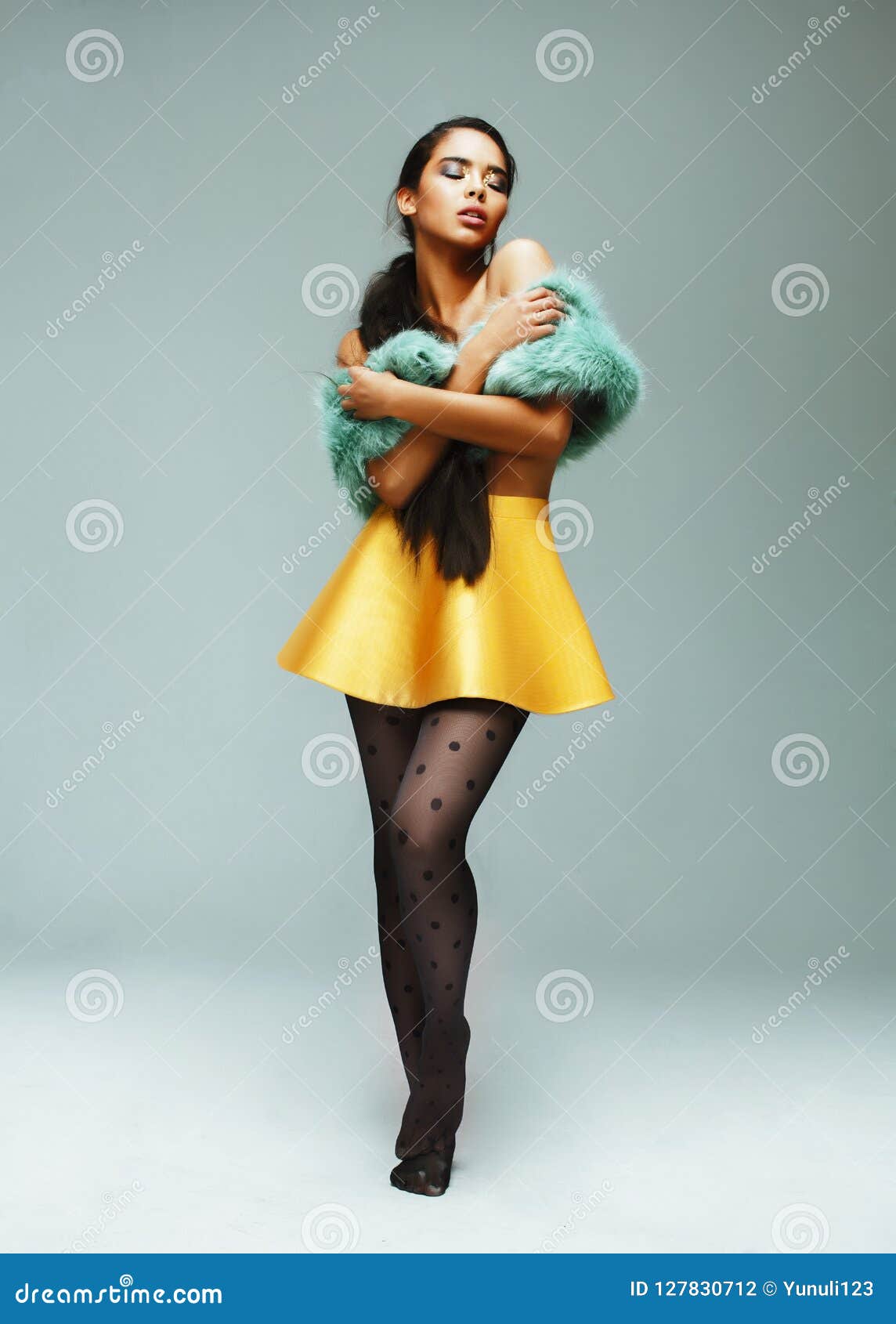 Young Beauty African American Mulatto Sensual Woman with Fashion Stock ... Young Beauty African American Mulatto Sensual Woman with Fashion Stock ...