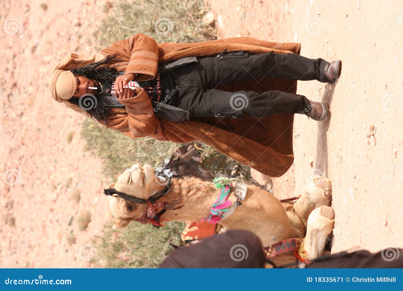 Young Bedouin Man editorial photo. Image of head, body - 18335671