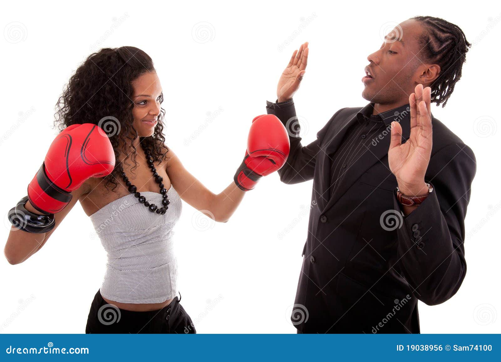 Men Women Who Box