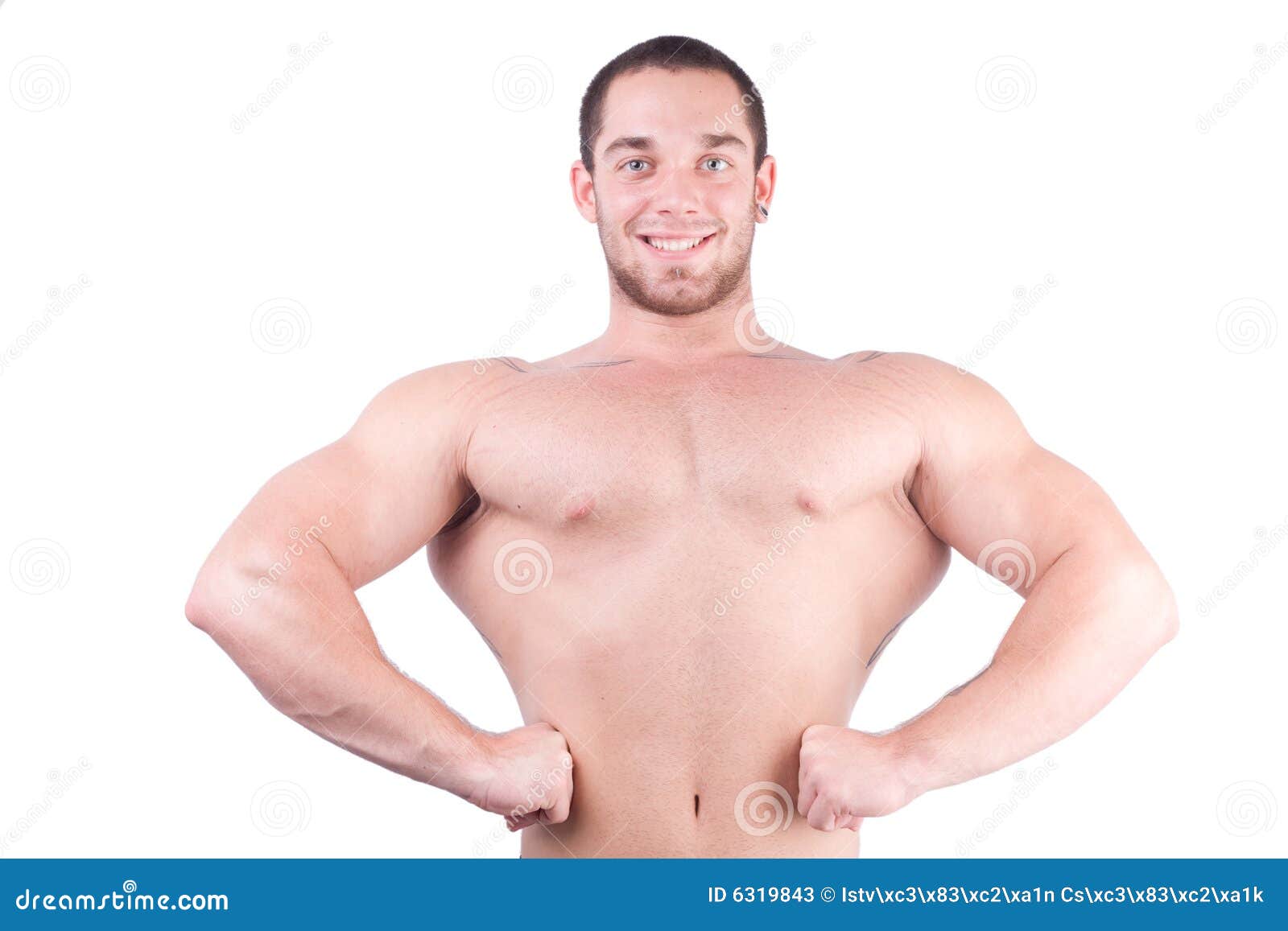 Young bodybuilder stock image. Image of biceps, lats, muscle - 6319843