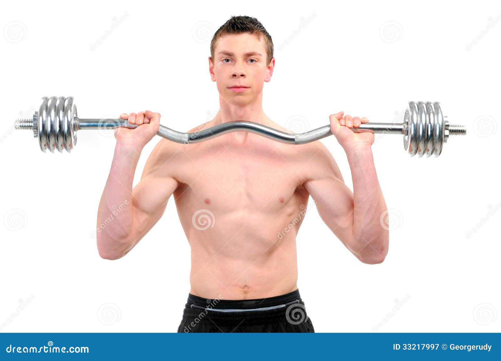 Young Bodybuilder stock image. Image of athlete, leisure - 33217997