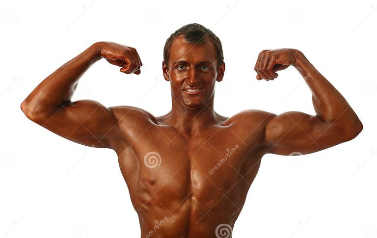 Young Bodybuilder stock photo. Image of coloured, person - 49882804