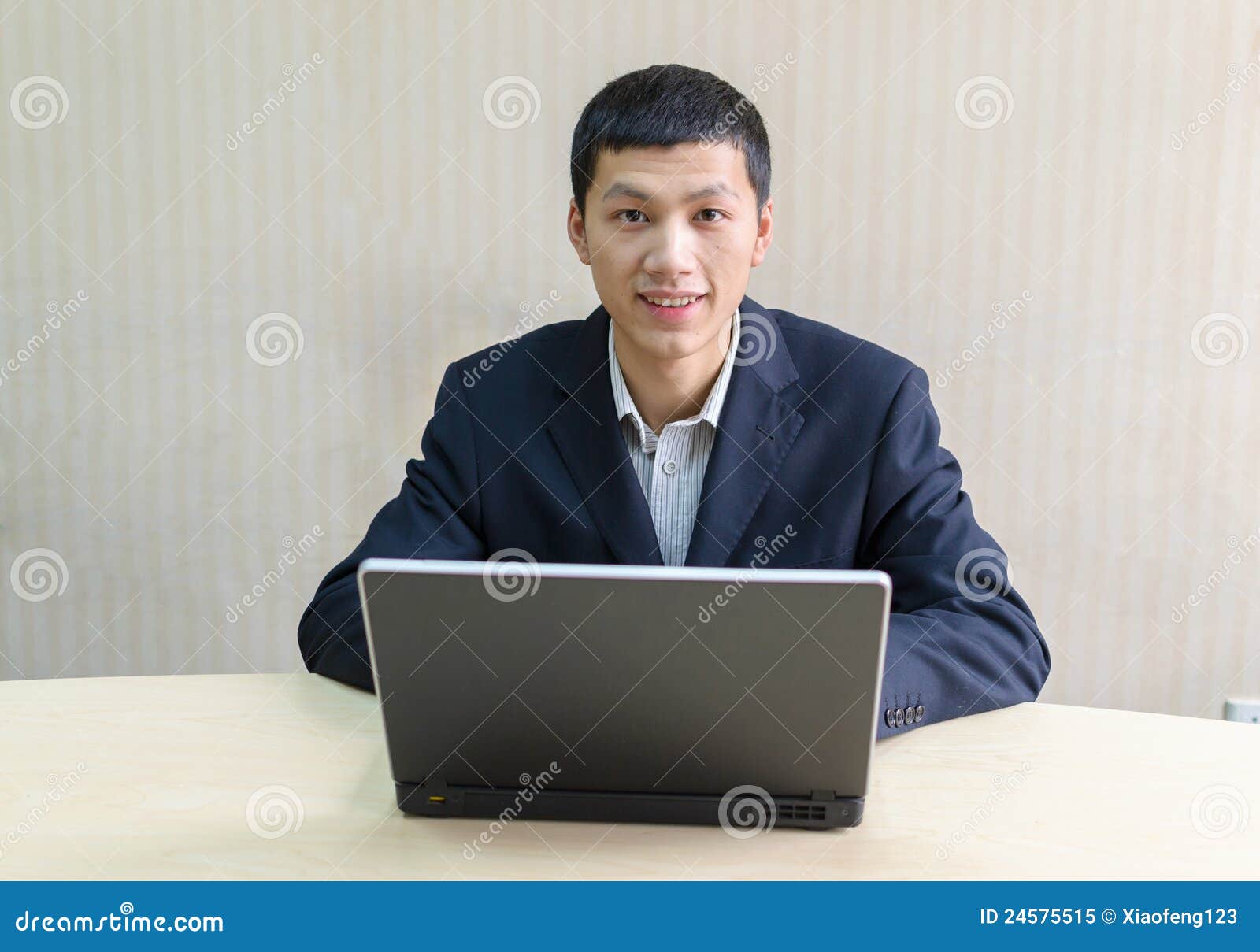 Young boss stock image. Image of smile, people, room - 24575515