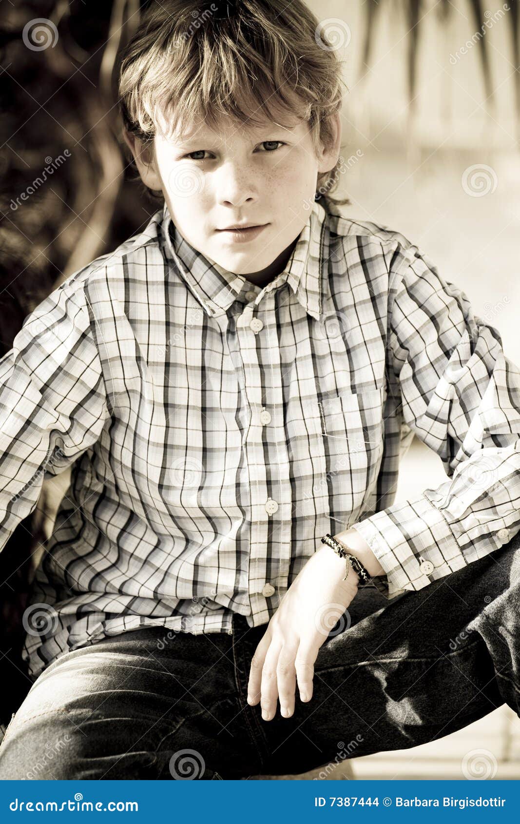 Young boy stock photo. Image of happy, outside, pretty - 7387444