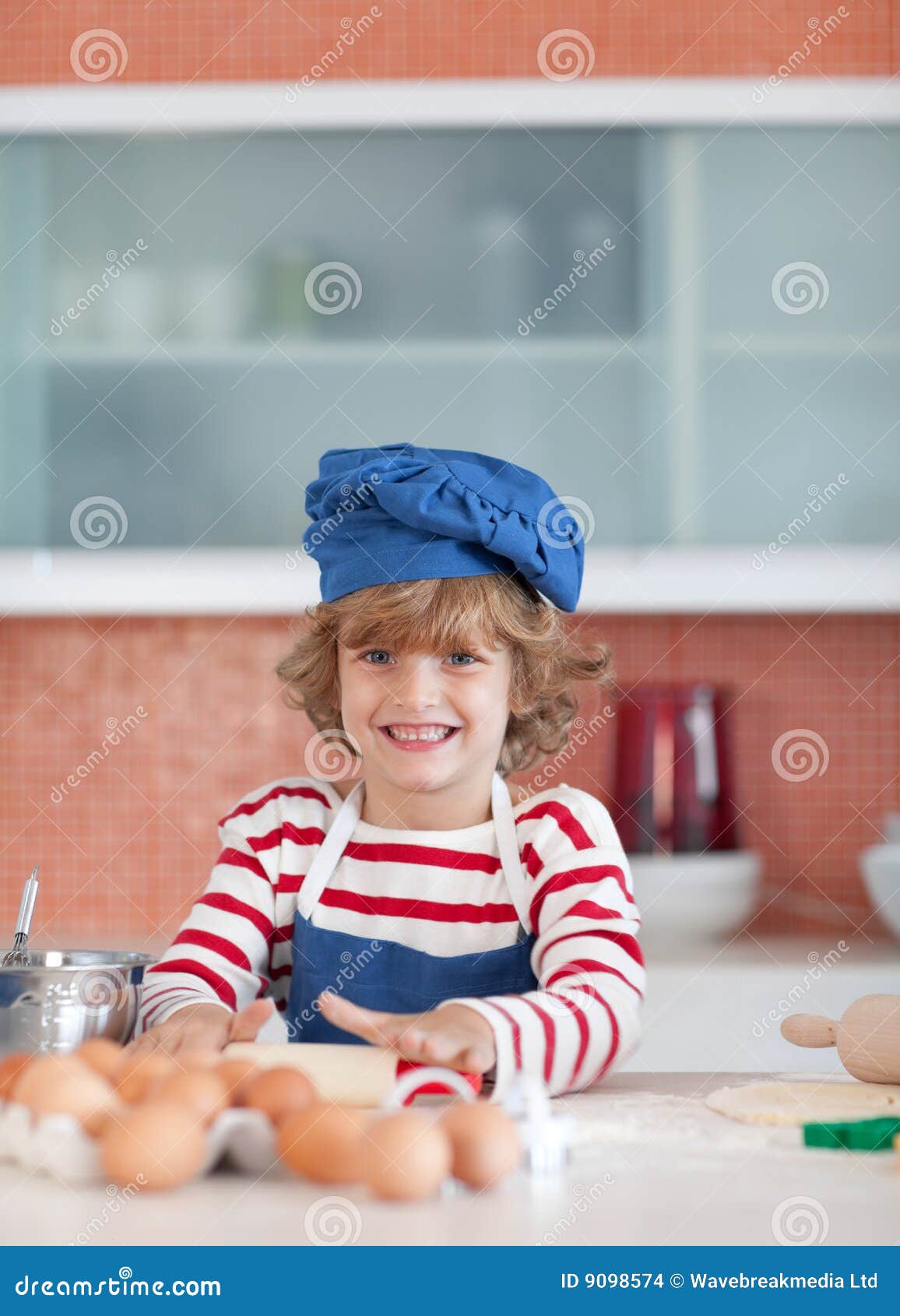 Young boy baking stock photo. Image of enjoyment, christmas - 9098574
