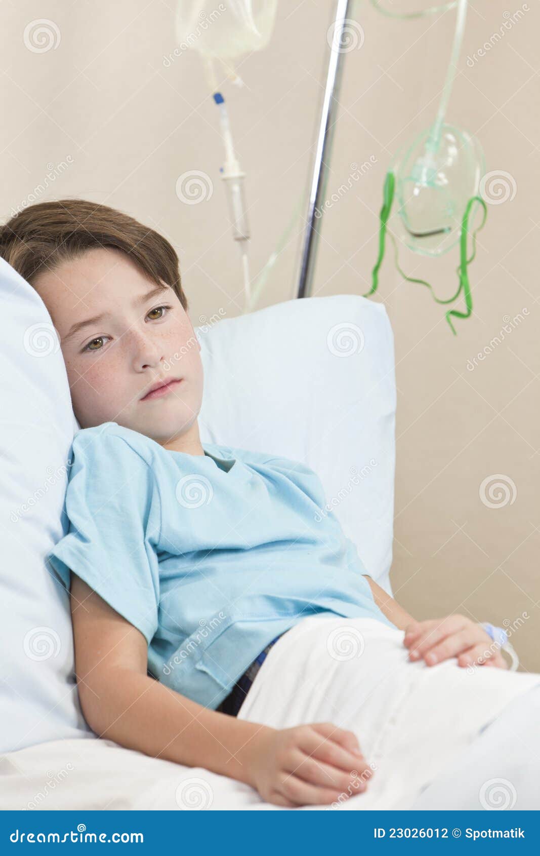 Young Hospital Patient