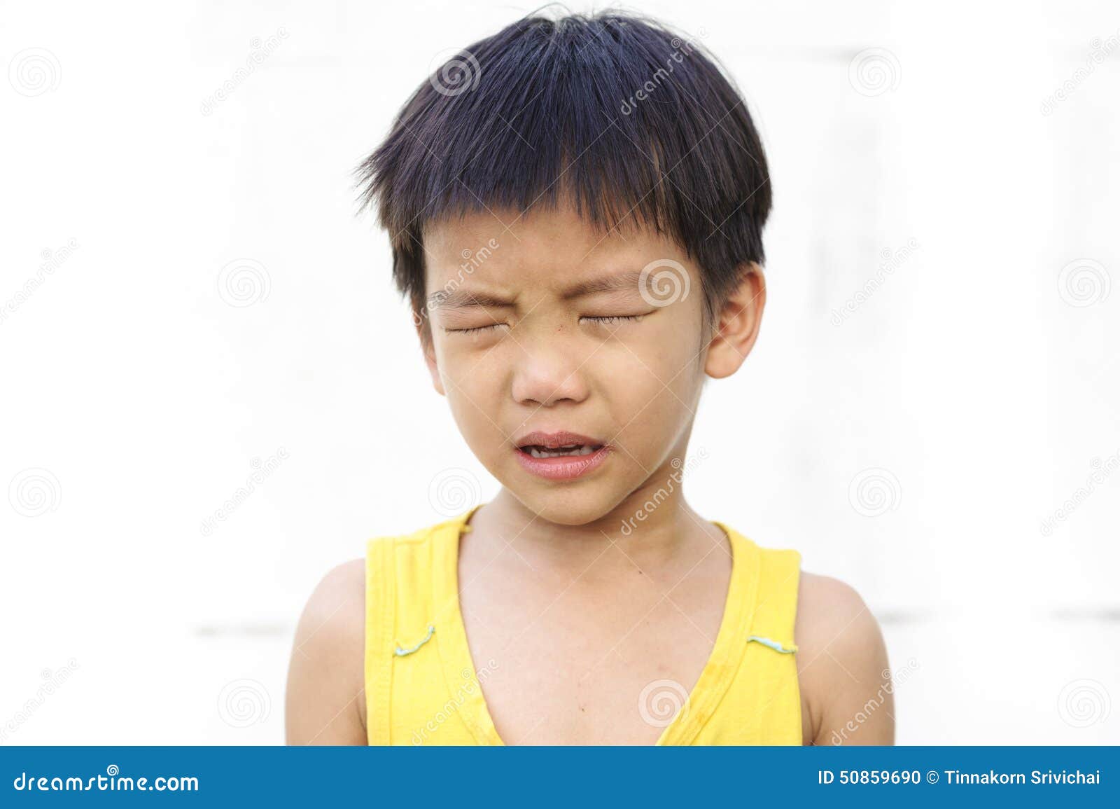 Young boy cry and tear stock photo. Image of white, unhappy - 50859690