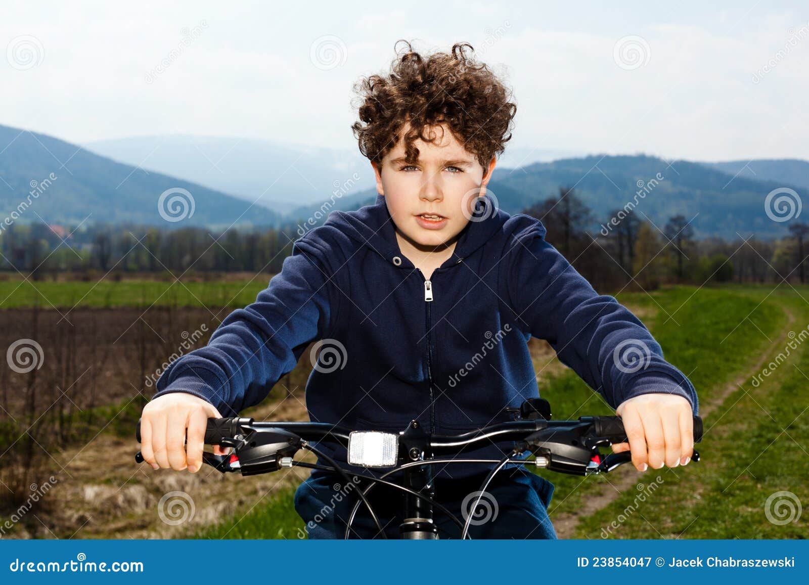 Young boy cycling stock image. Image of cyclists, person - 23854047