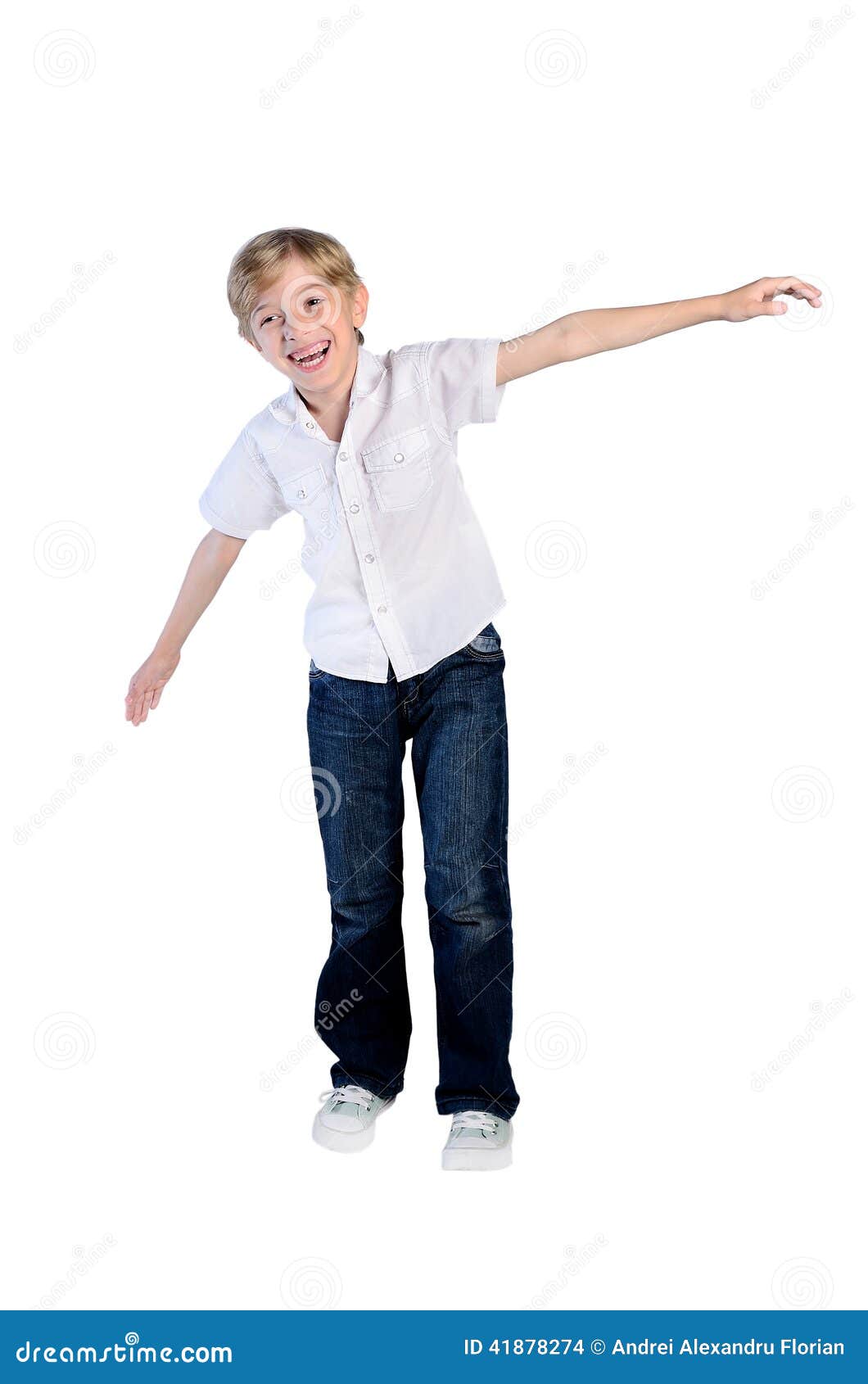 Young Boy Dance Stock Photography | CartoonDealer.com #41878274