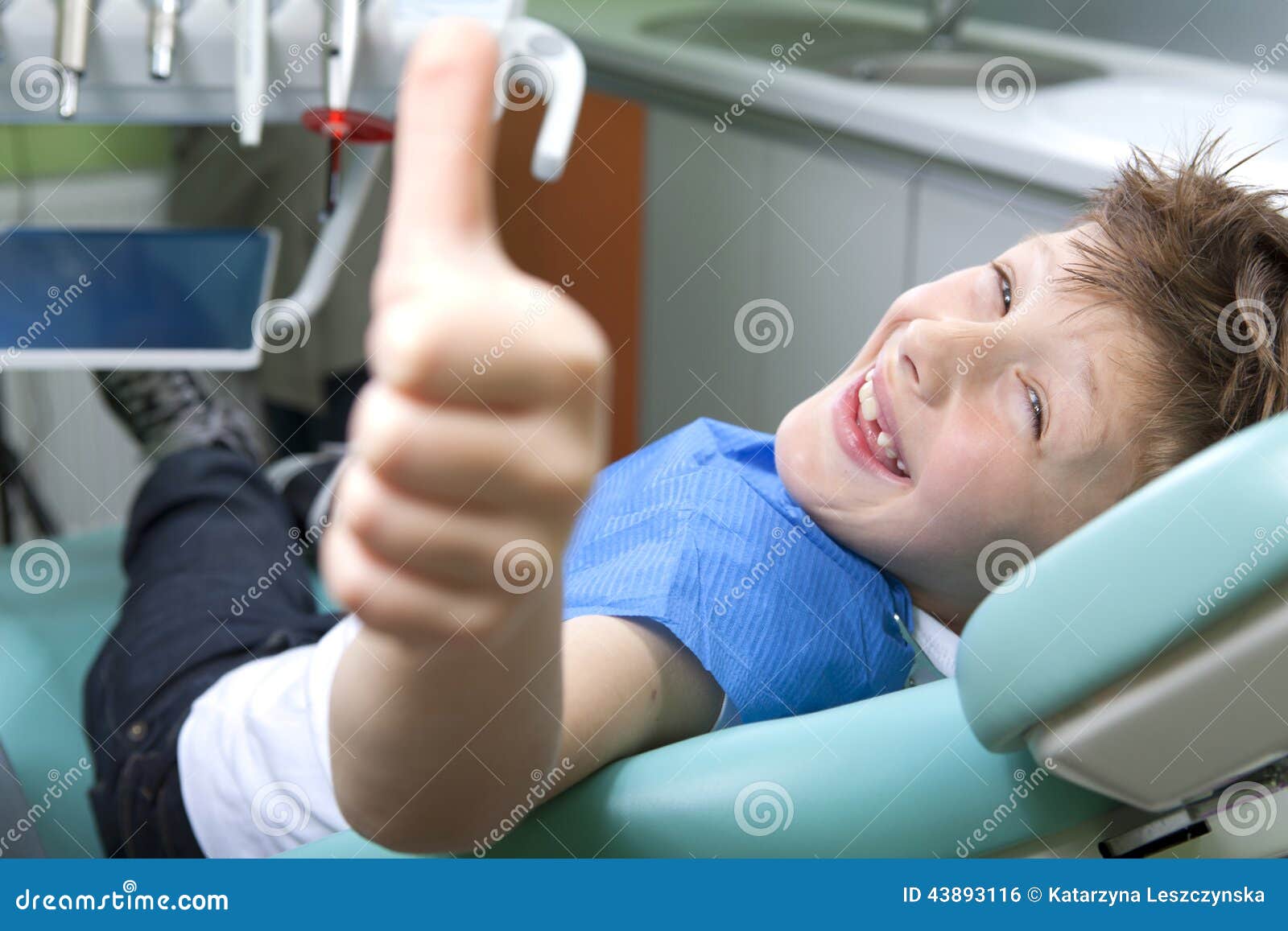 Young boy at the dentist stock photo. Image of mouth - 43893116