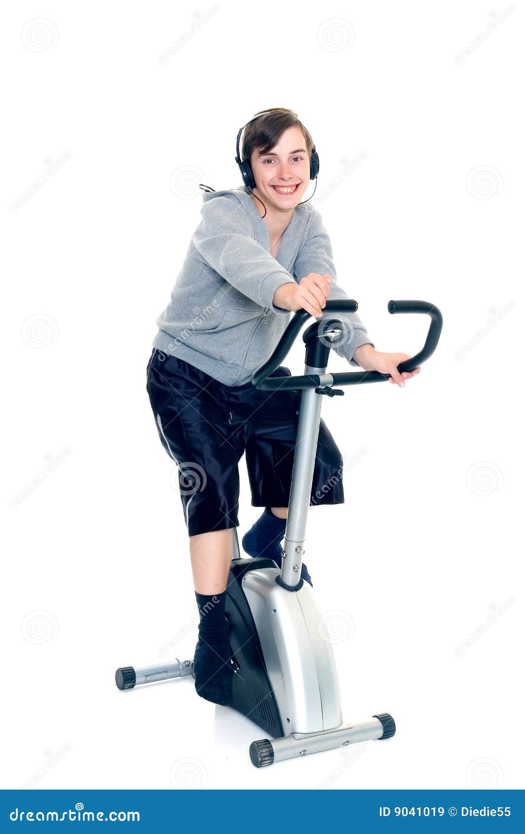 Young boy doing fitness stock image. Image of happy, condition - 9041019