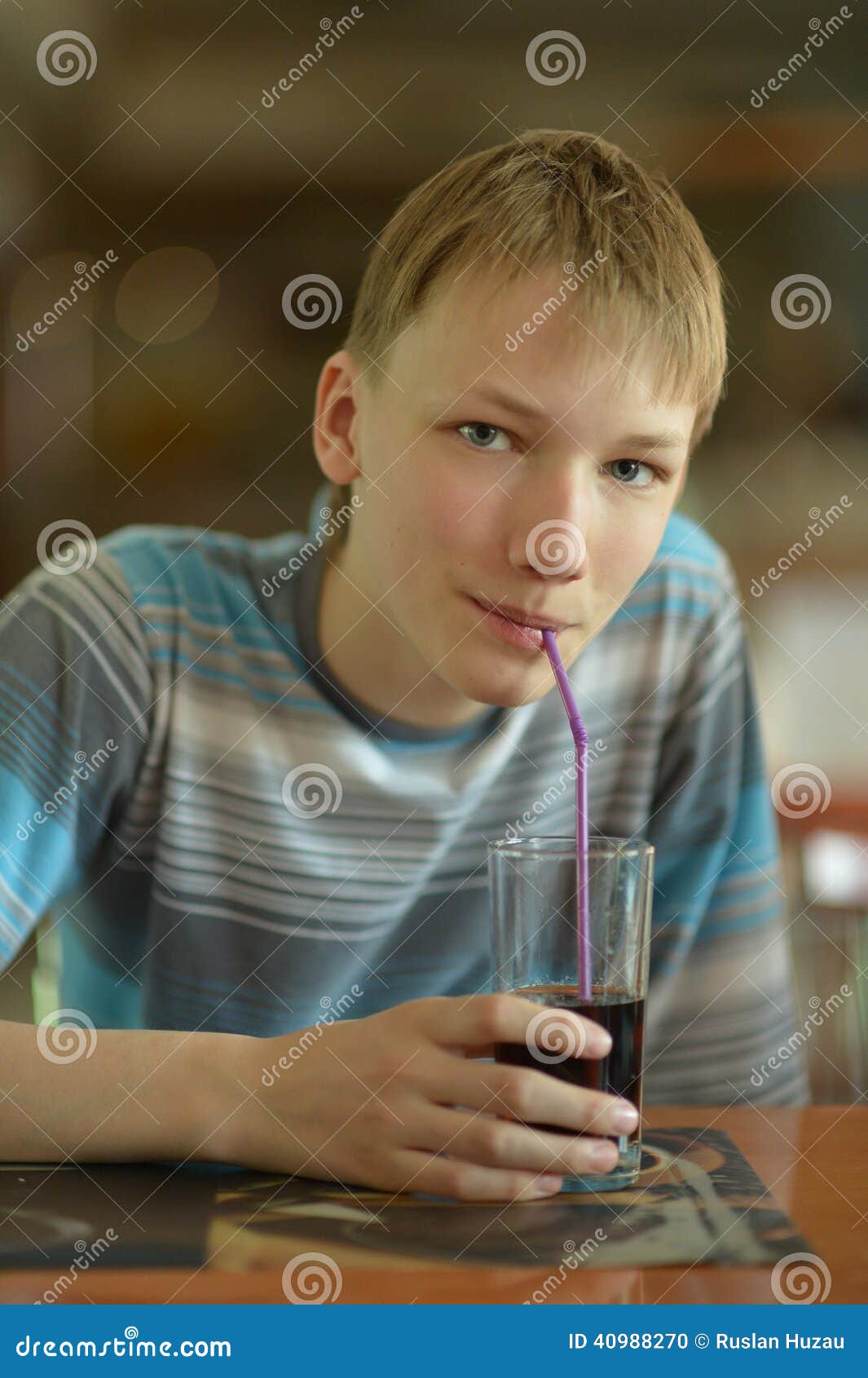 Young boy drink stock photo. Image of caucasian, family - 40988270