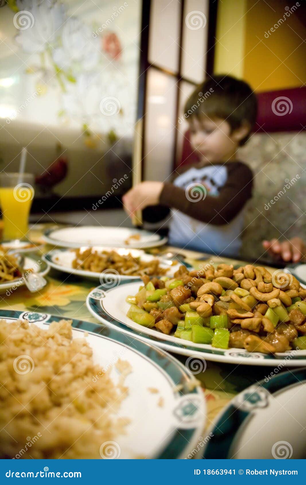Young Boy Eating Chinese Food Stock Image - Image of bowl, asian: 18663941