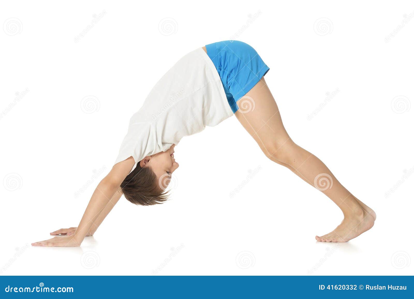 Young boy exercising stock photo. Image of care, happy - 41620332