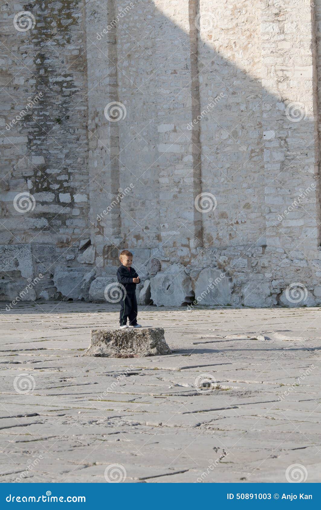 Young Boy in Front of Church Zada Editorial Stock Photo - Image of ...