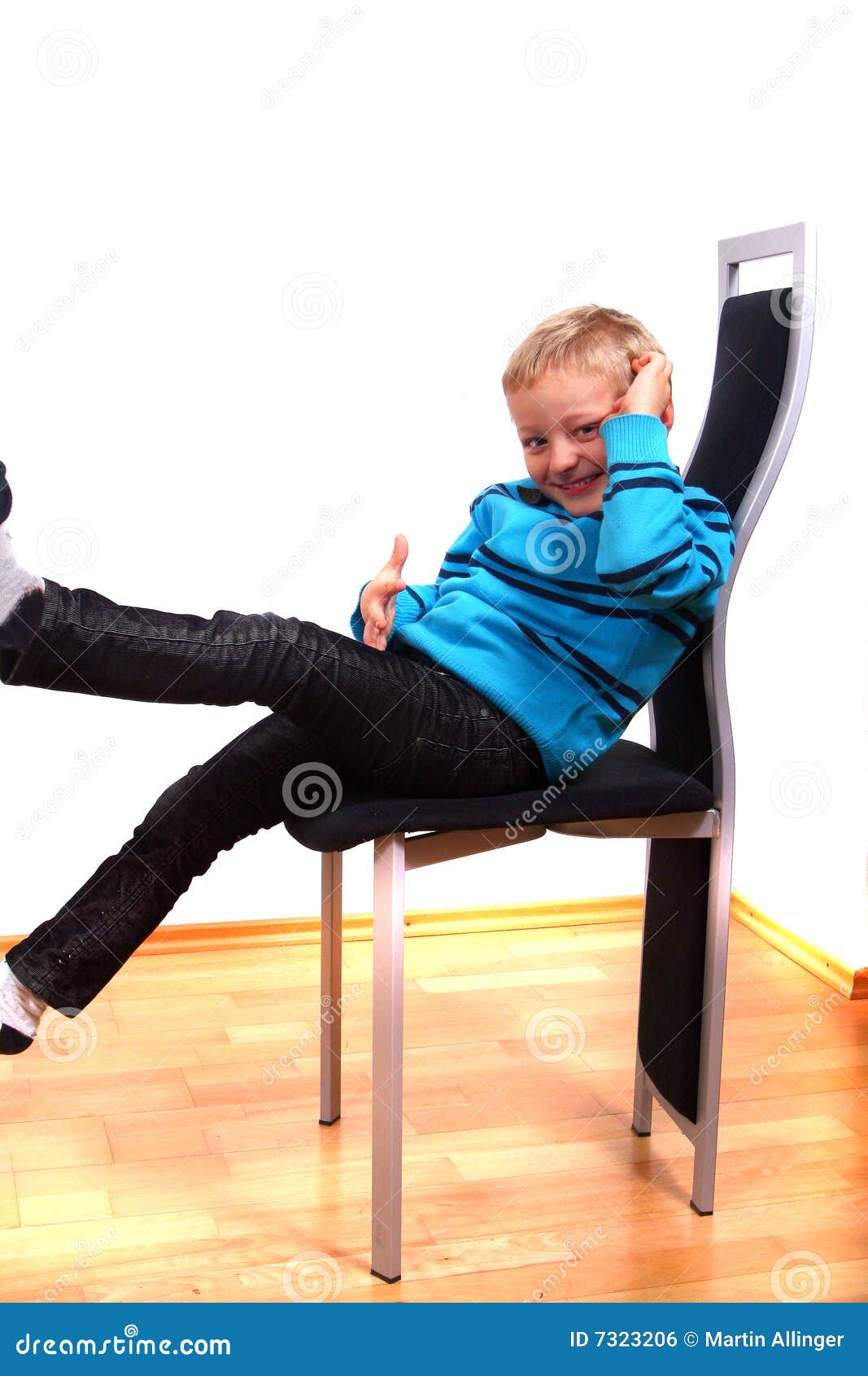 Young Boy Goofing Around stock photo. Image of male, childhood - 7323206