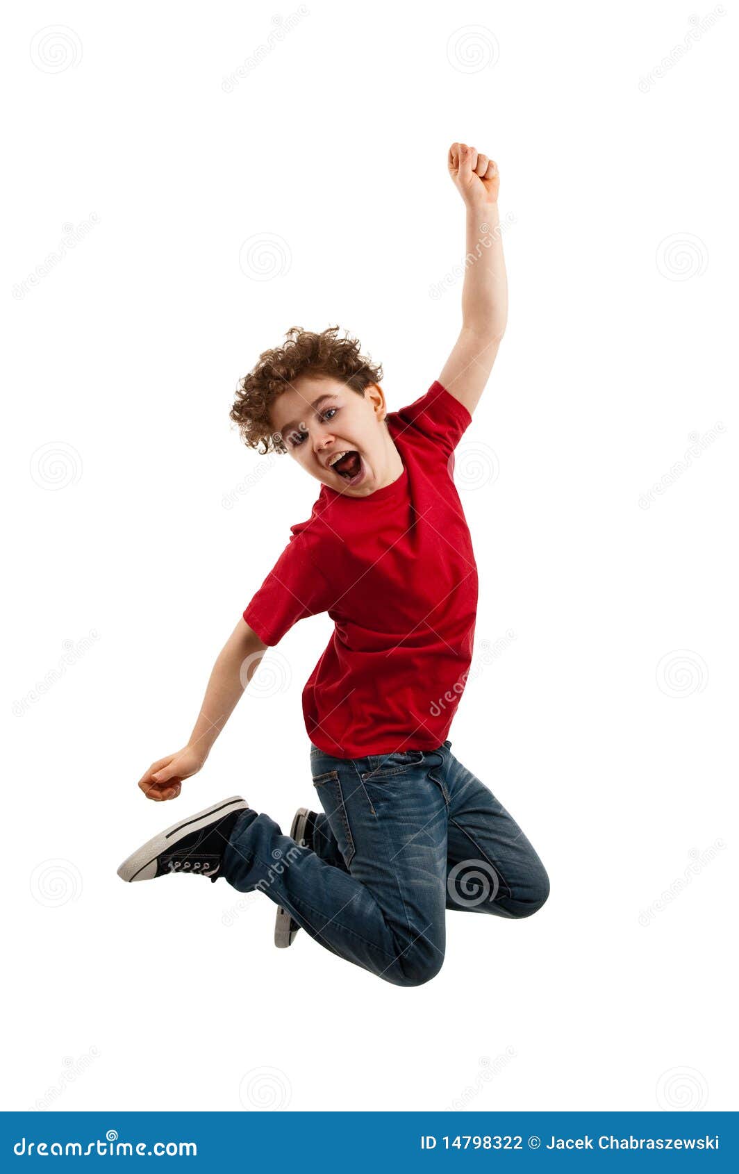 Young boy jumping stock photo. Image of healthy, jump - 14798322