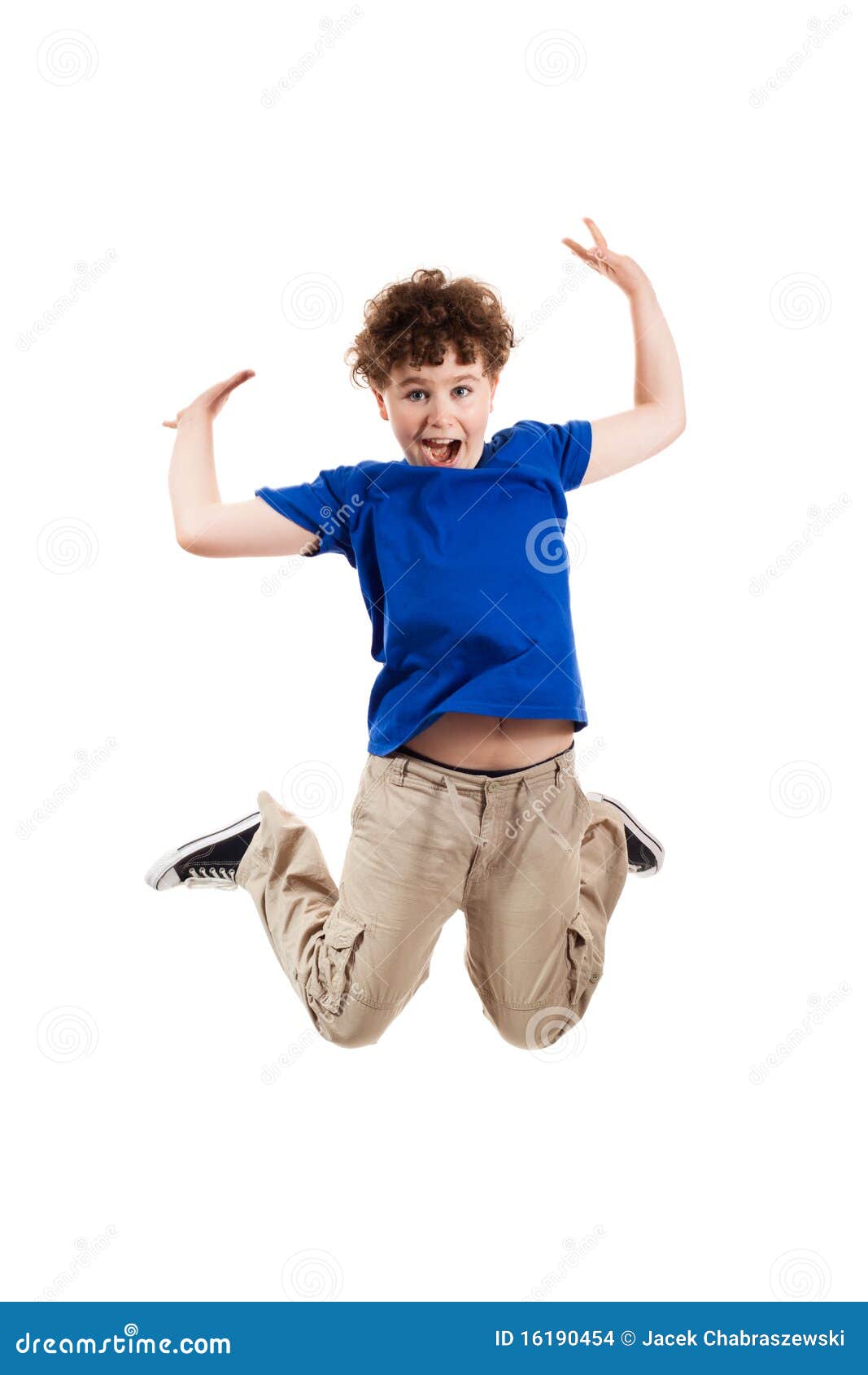 Young boy jumping stock photo. Image of jump, happy, lifestyle - 16190454