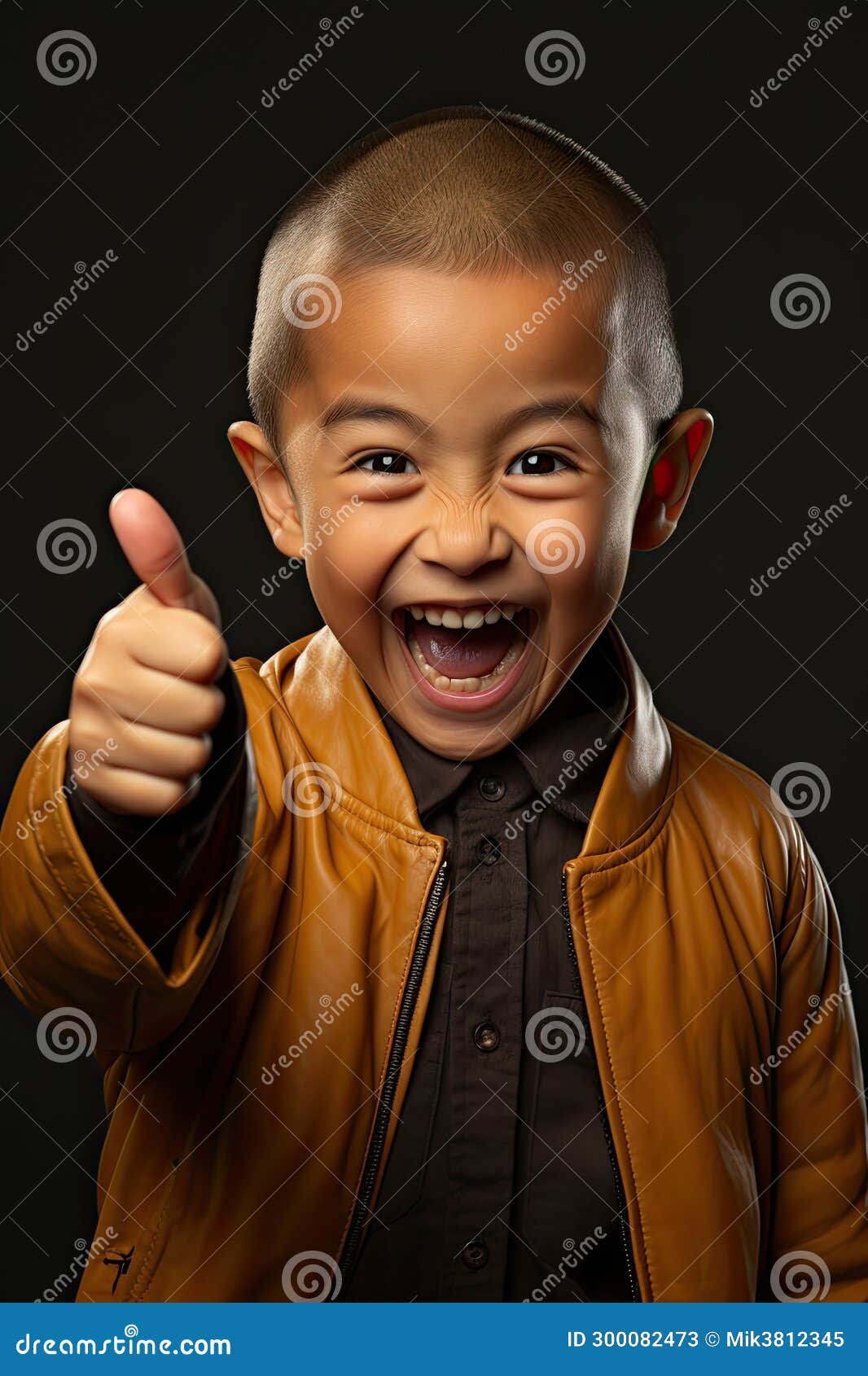 Young Boy Making Funny Faces. Stock Illustration - Illustration of ...