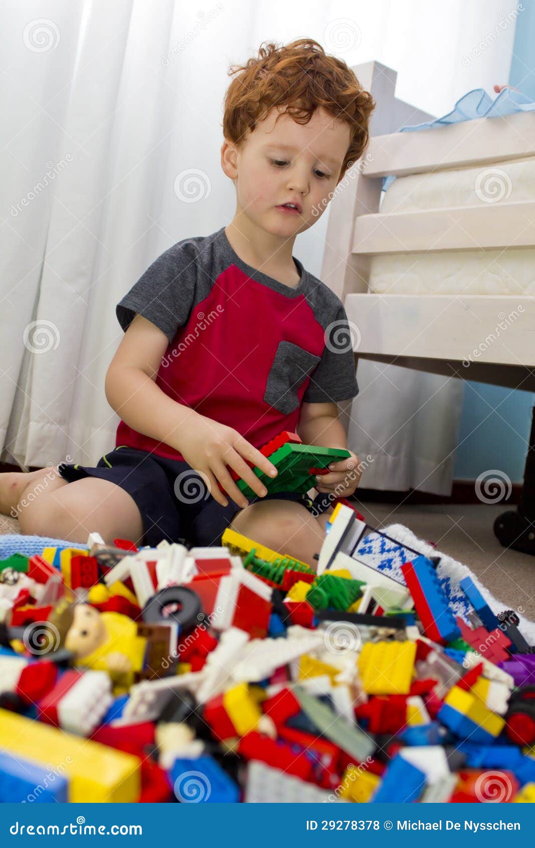 Young Boy Playing with Building Blocks Stock Photo - Image of colourful ... Young Boy Playing with Building Blocks Stock Photo - Image of colourful ...