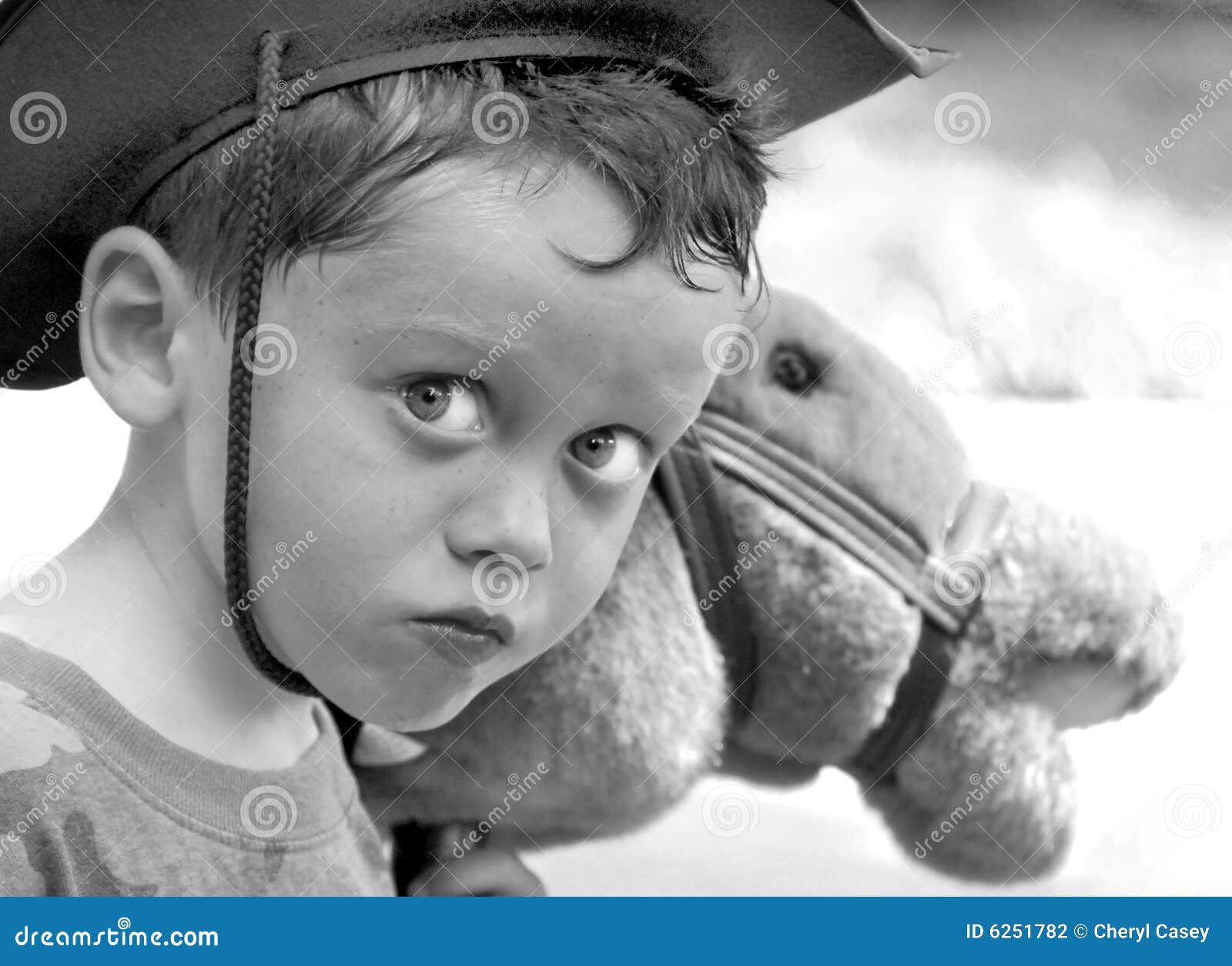 Young boy playing cowboy stock photo. Image of sweet, play - 6251782