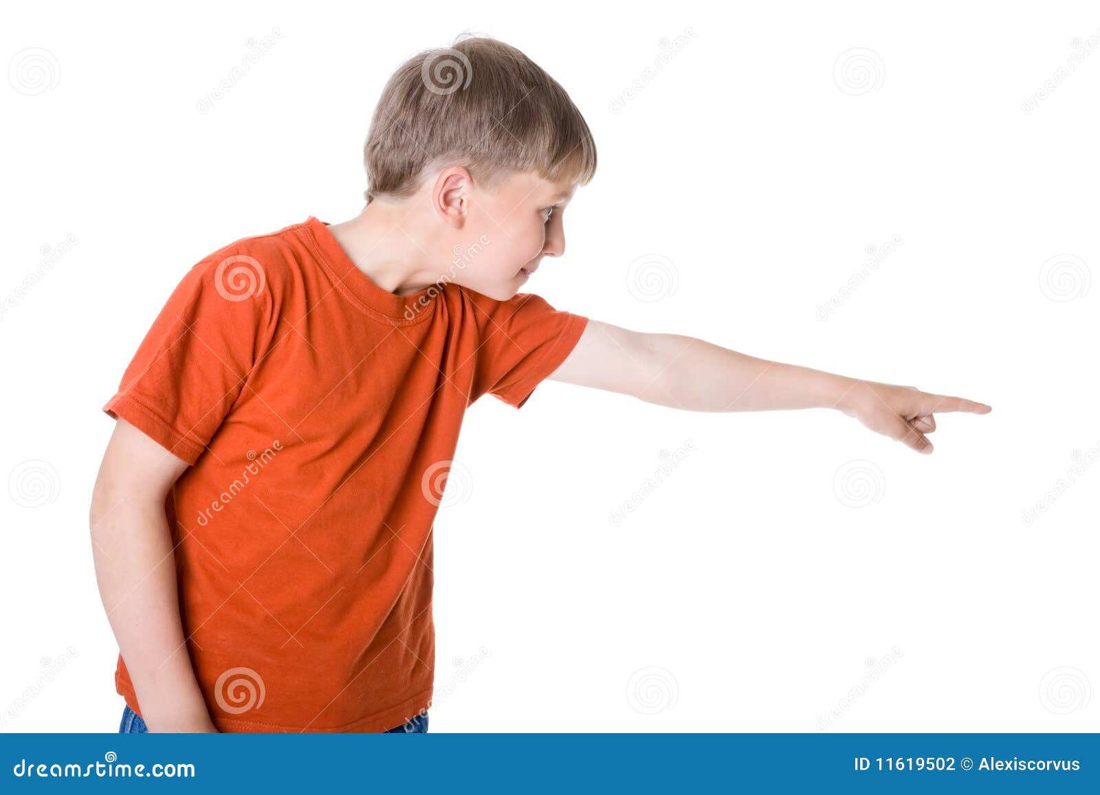 Young boy pointing at stock photo. Image of aiming, baby - 11619502