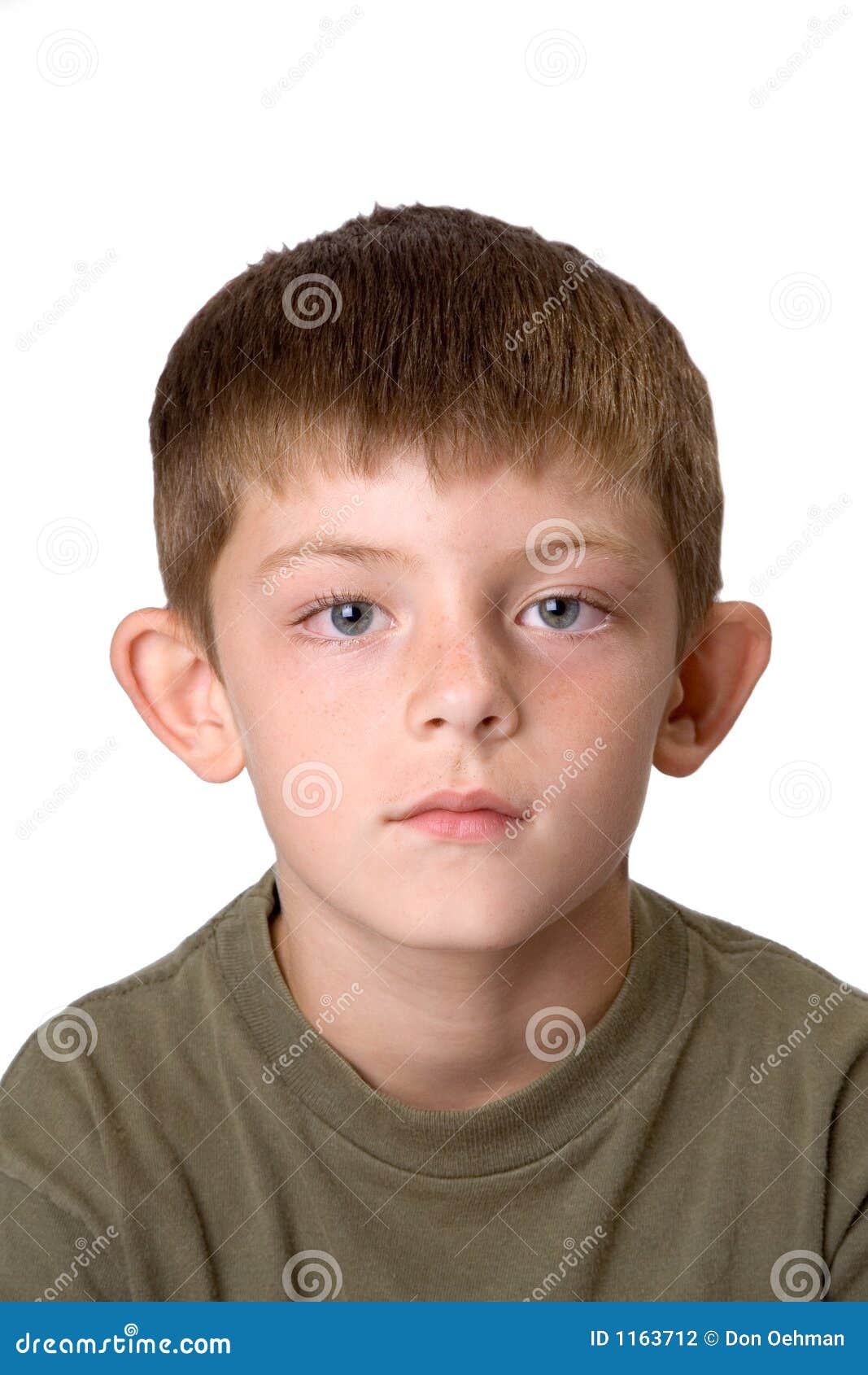 Young Boy Portrait Not Smiling Stock Photo - Image of unhappy, shot ...