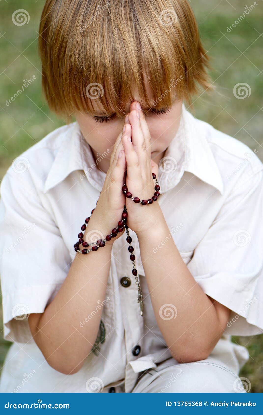 Young boy praying stock photo. Image of believe, people - 13785368