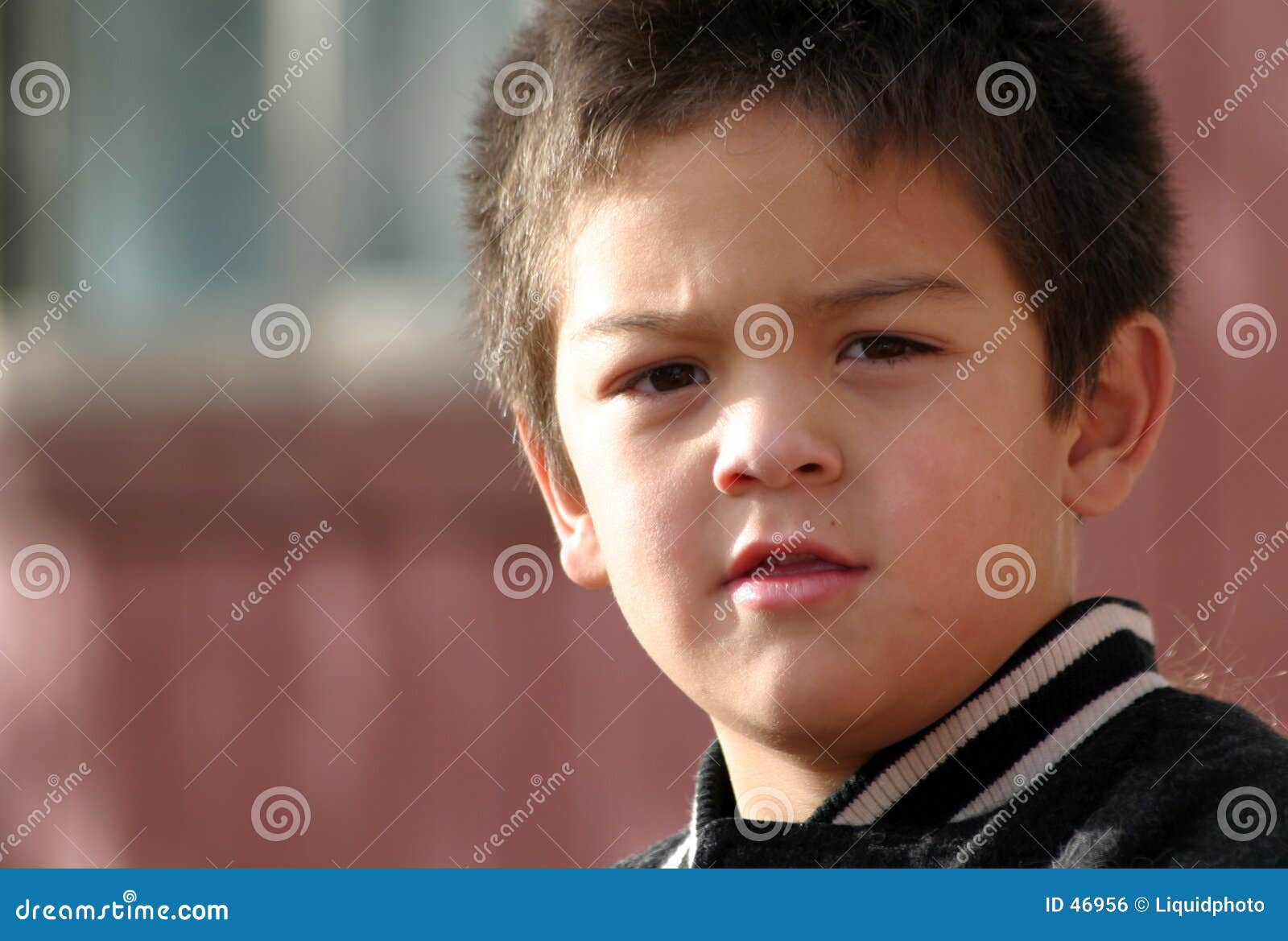 Young Boy Quizzical stock photo. Image of child, handsome - 46956