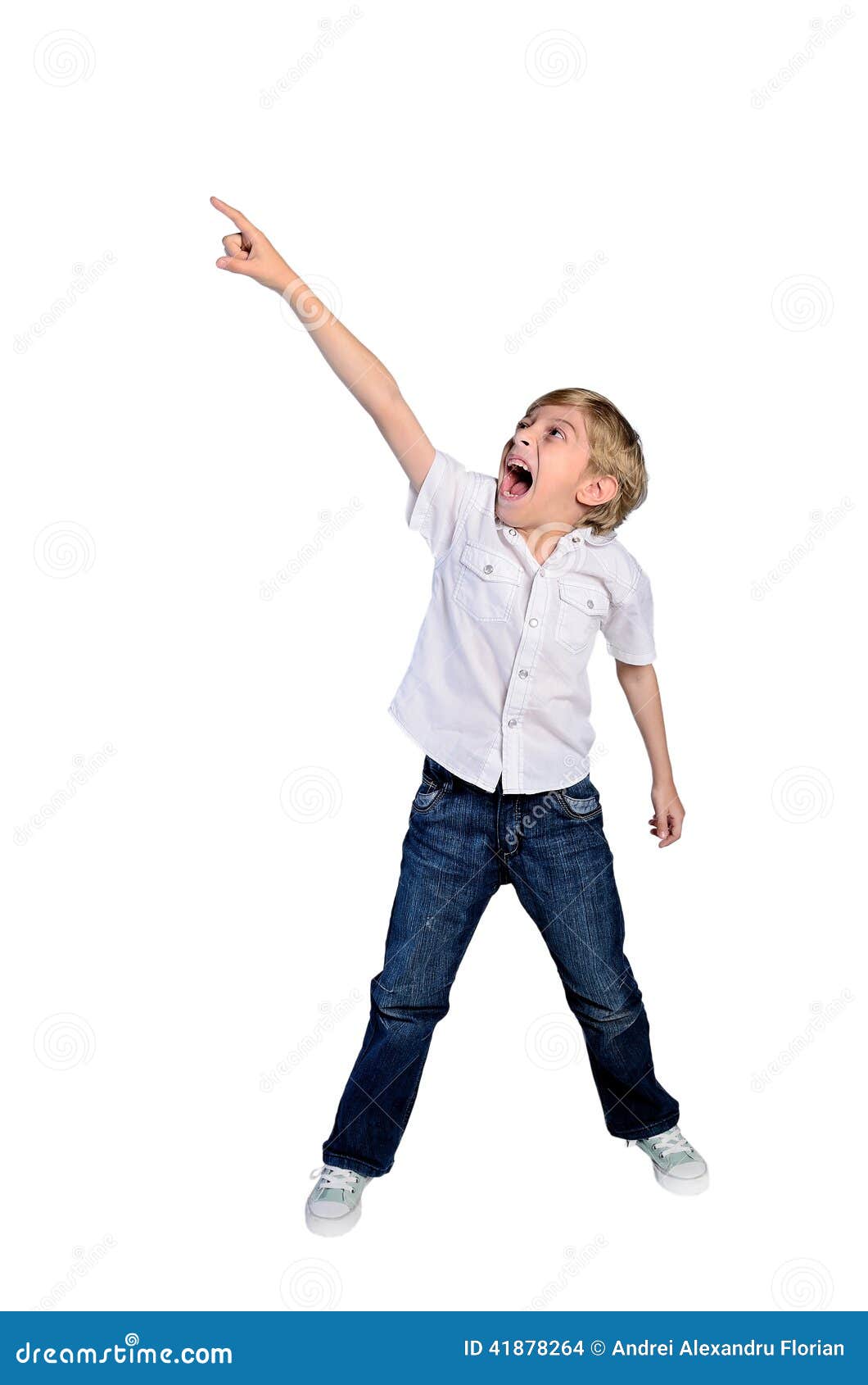 Young boy screaming stock photo. Image of empty, childhood - 41878264