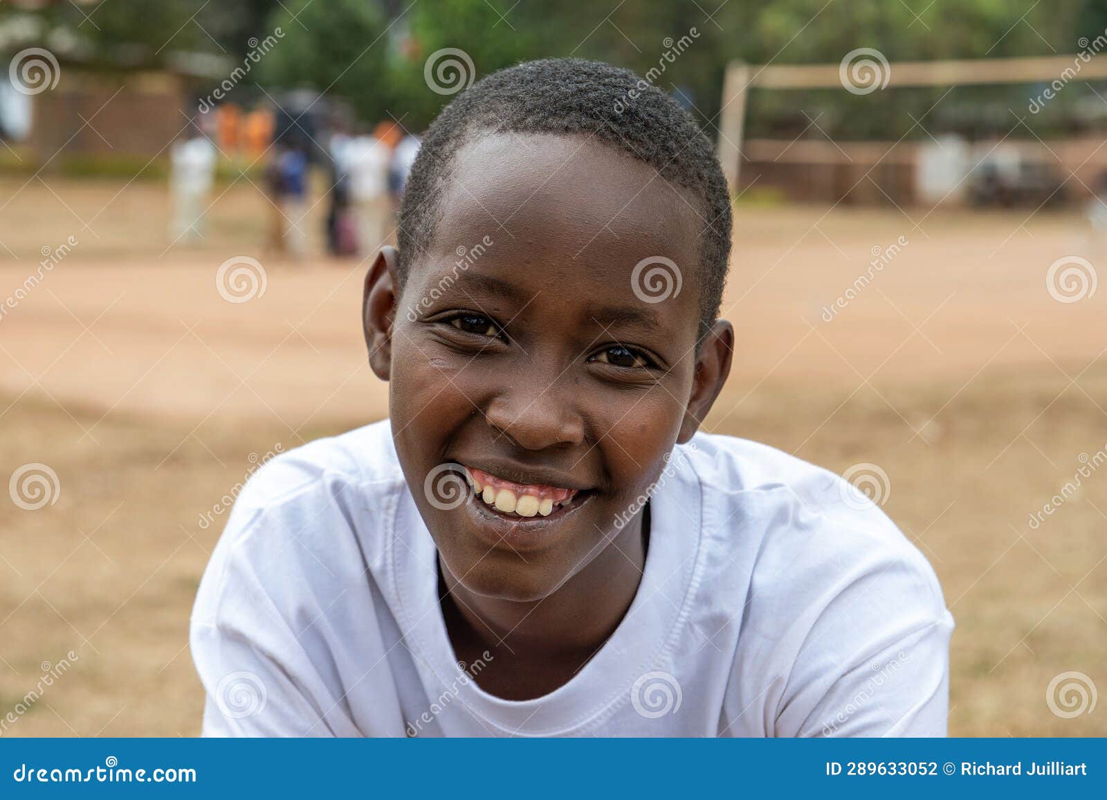 A Young Boy Smiling in Kigali Rwanda Editorial Photography - Image of ...