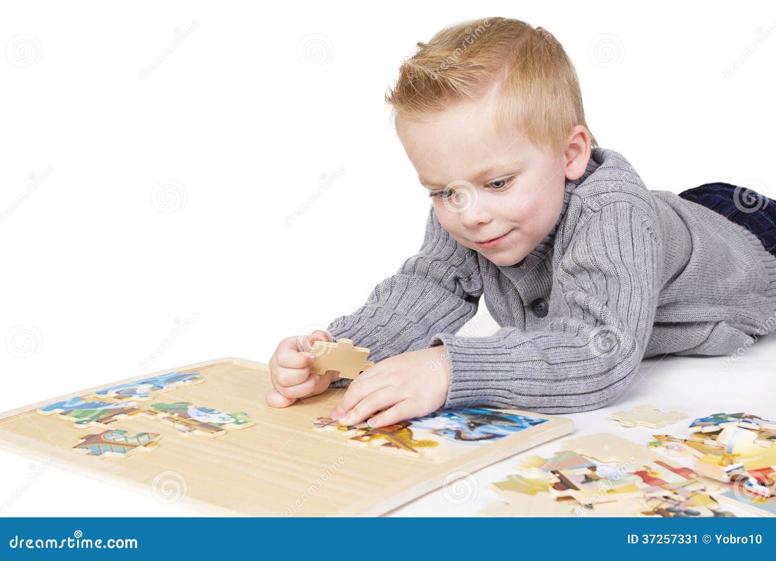 269 Happy Little Boy Puzzle Toys White Photos - Free & Royalty-Free ...