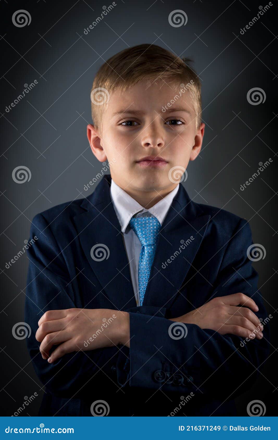 Young Boy in a Suit Executive Businessman Stock Image - Image of cute ...