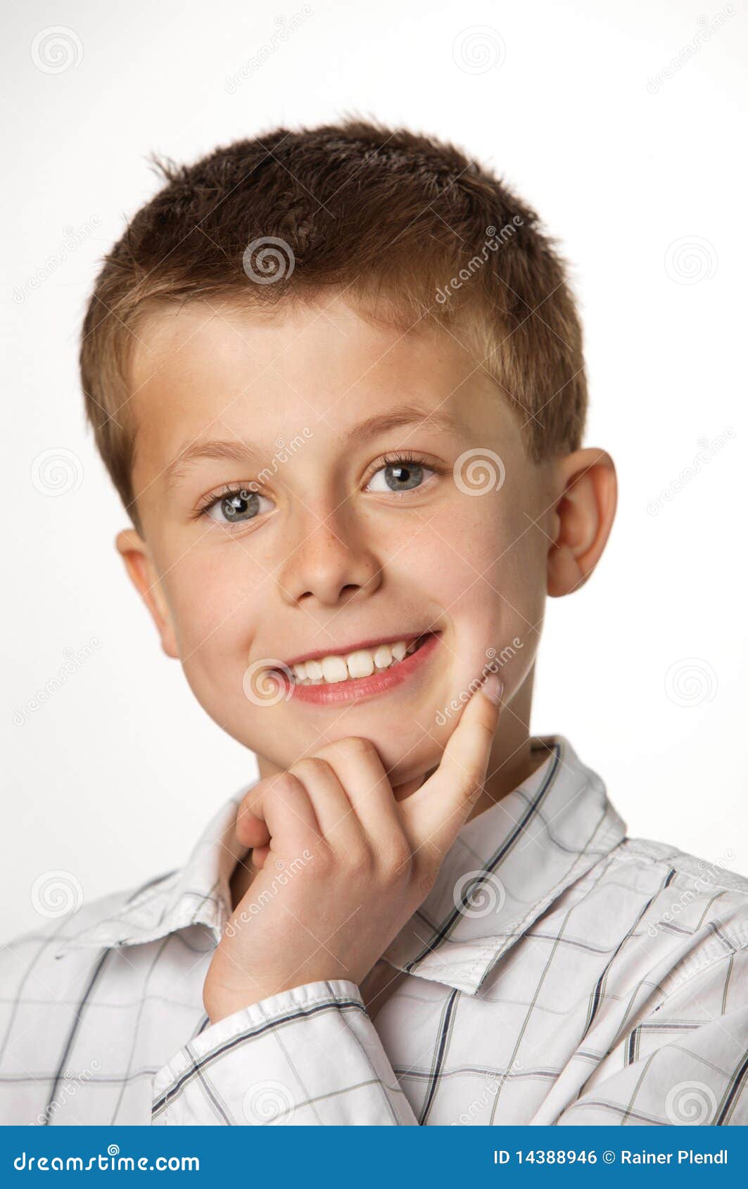 Young boy thinking stock photo. Image of bright, thinking - 14388946