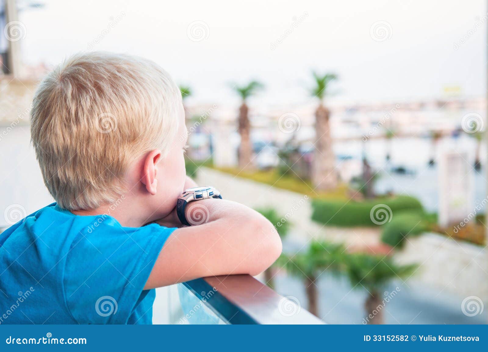 Young boy waiting stock photo. Image of hair, lonely - 33152582