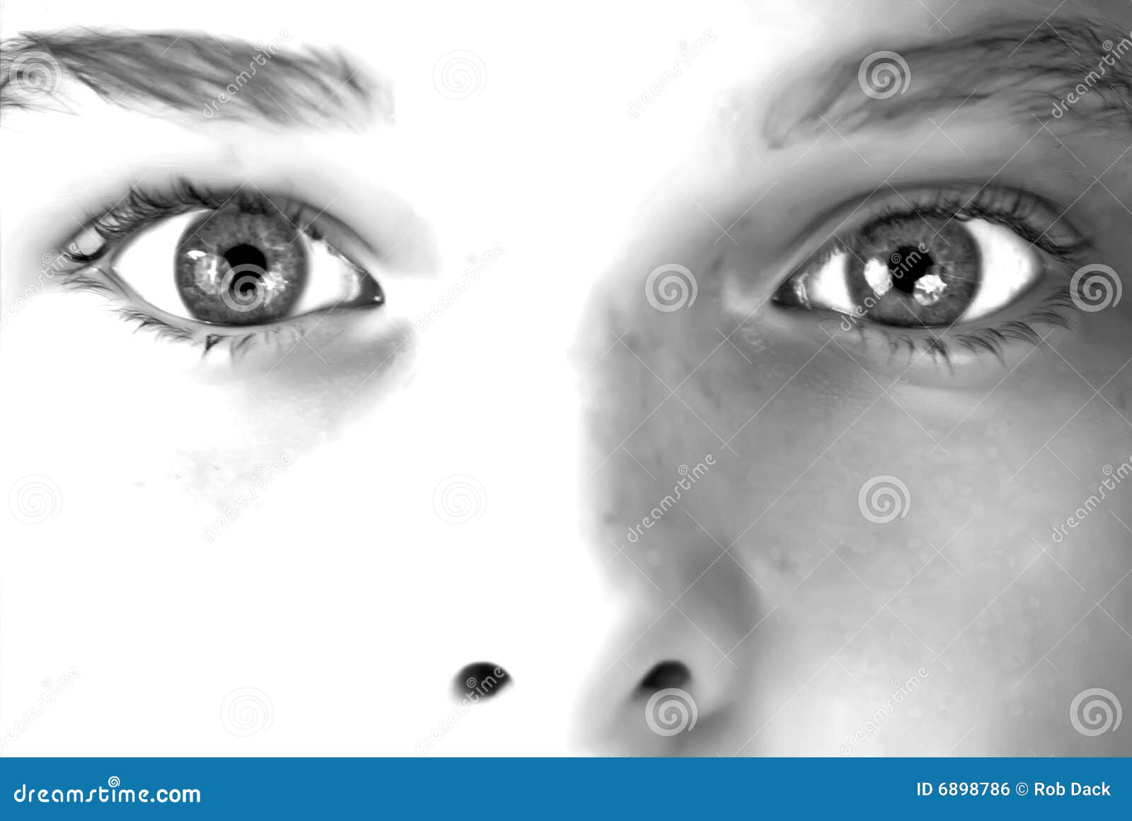 Young Boys Stare stock photo. Image of child, face, eyes - 6898786
